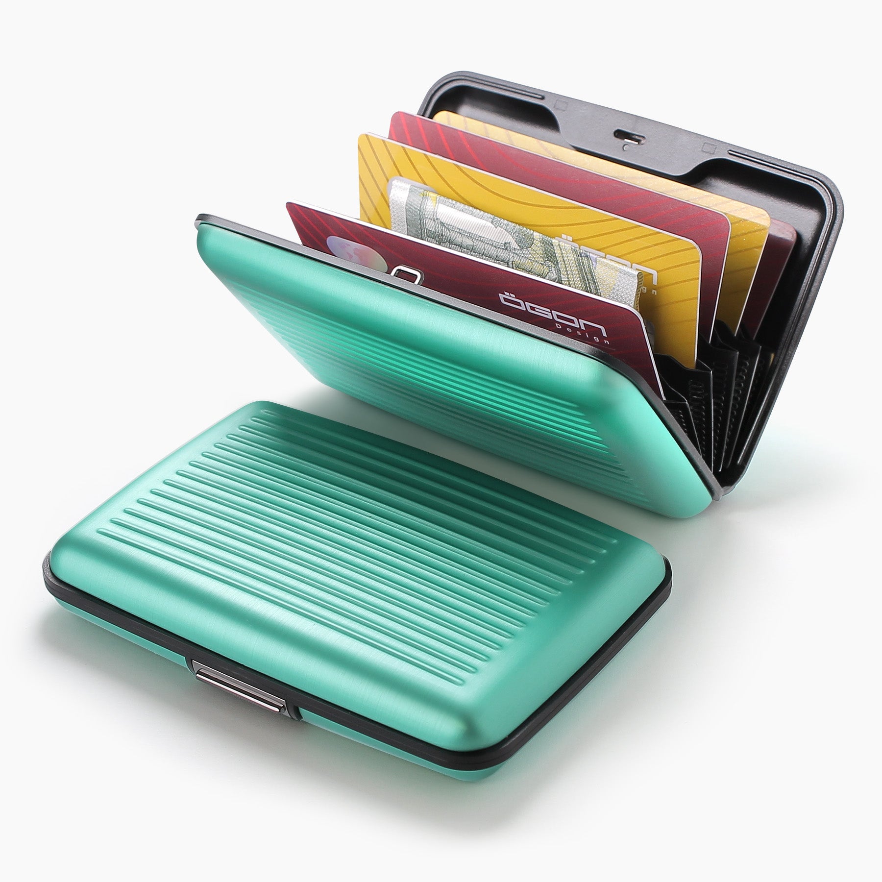 Card Case STOCKHOLM Premium | Turquoise – ÖGON Design